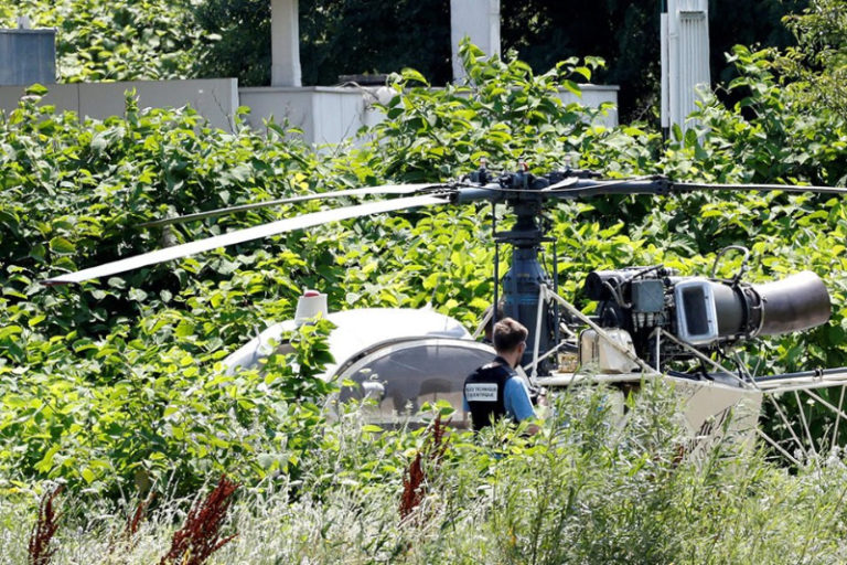 French convict escape prison (again)-this time on a helicopter