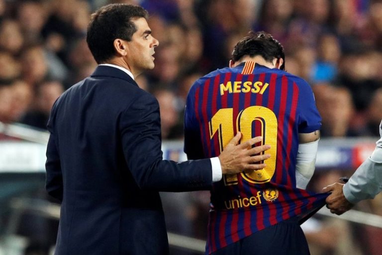 Lionel Messi ruled out for three weeks with arm injury, confirms Barcelona