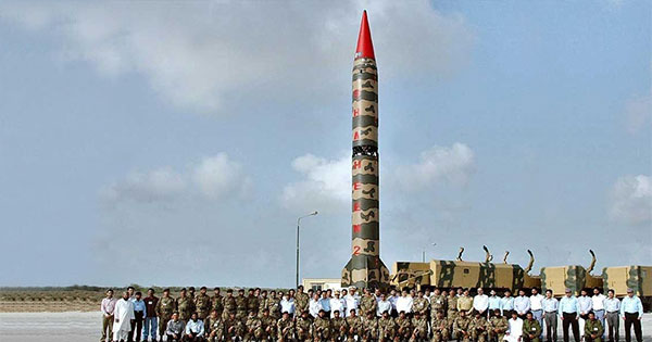 Pakistan test-fires nuke-capable Ghauri ballistic missile