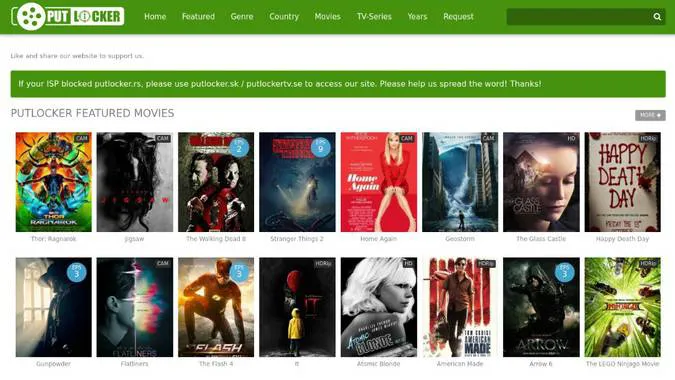Putlocker to Primewire- Top 10 Alternative Sites For 123Movies